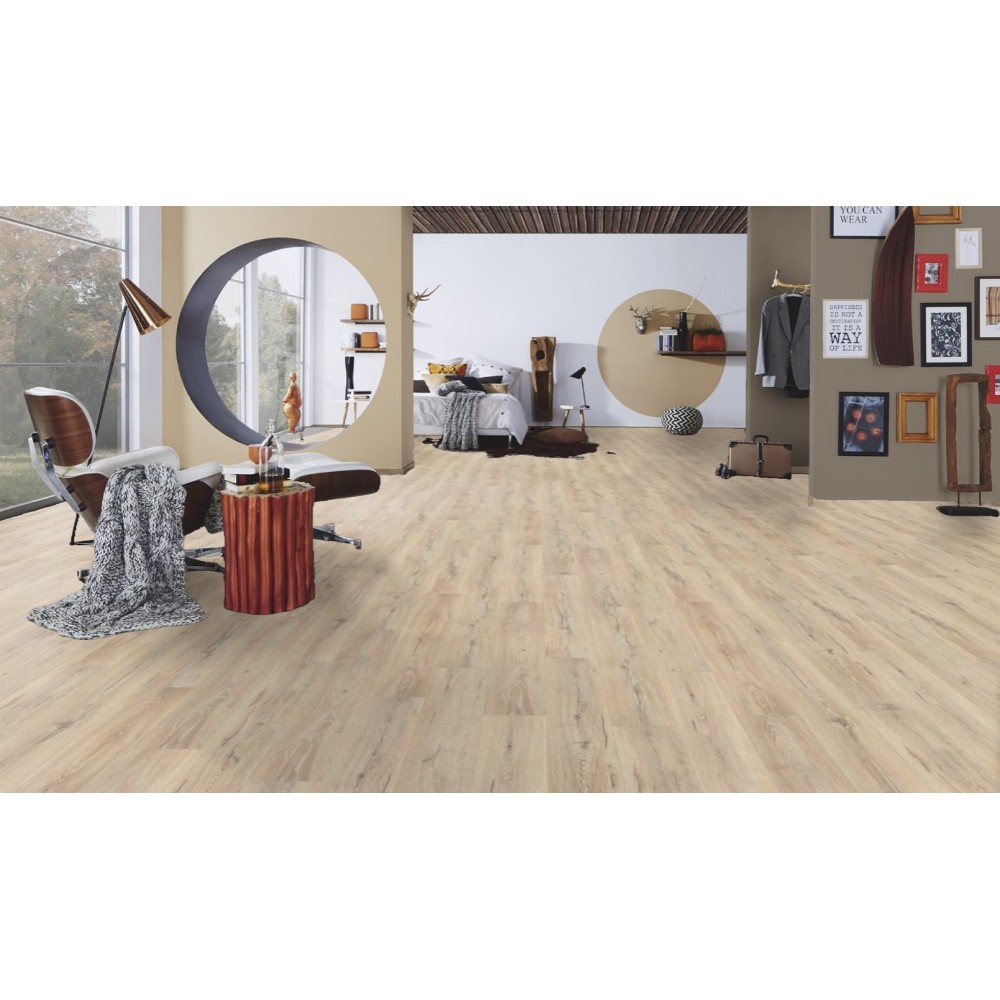 Ламинат EGGER Дуб Мелба Бежевый EPL189 33кл. с фаской купить в Минске и области